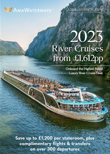 River Cruise Brochure Rack - Global River Cruising